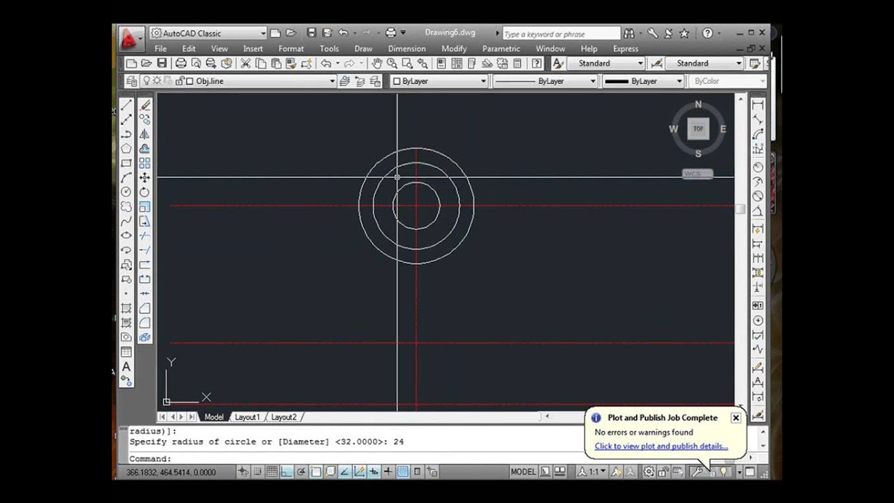 13 Mechanical Drawings 1 in AutoCAD - YouTube