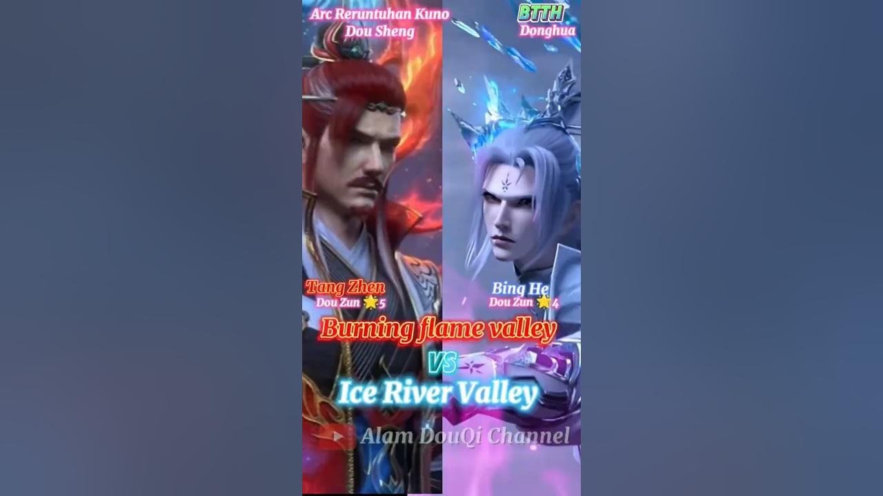 TANG ZHEN VS BING HE BTTH #btth #donghua #xiaoyan - YouTube