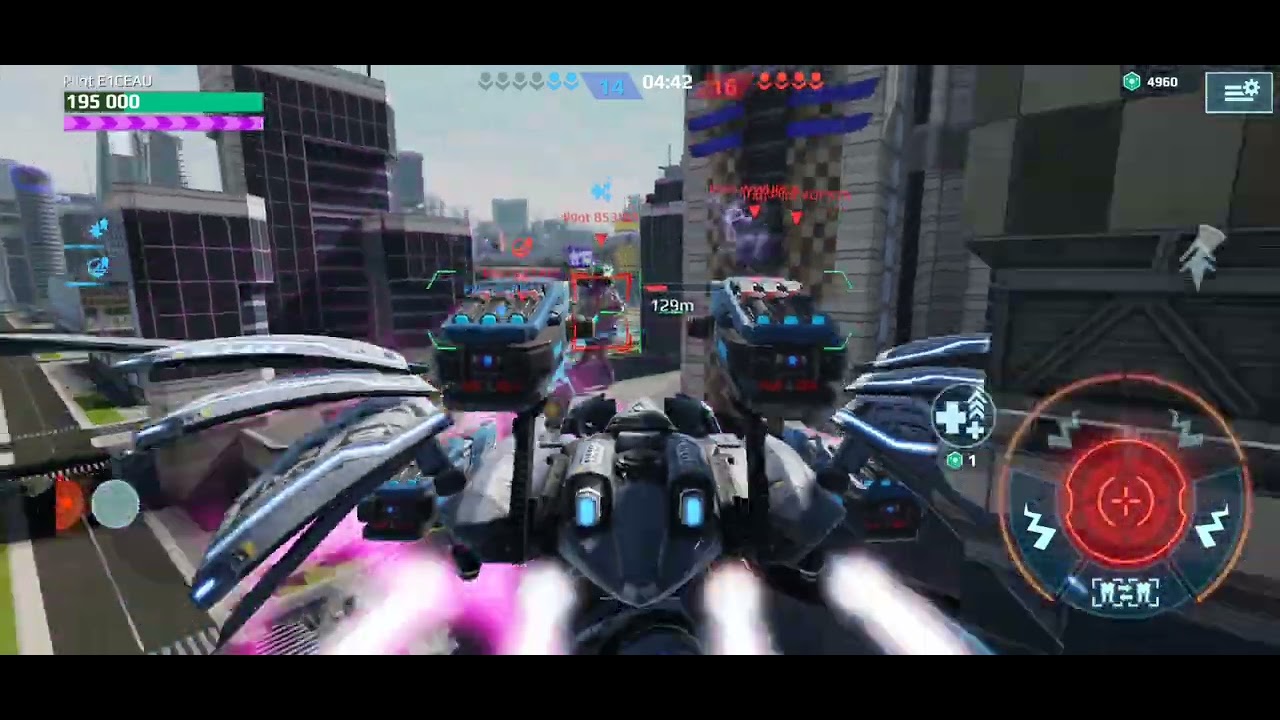 War Robots Test Server Gameplay New Titan Weapon (Veyron) with Sharanga ...