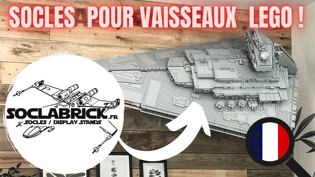 SOCLABRICK : des SOCLES pour SETS LEGO 100% FRANÇAIS 🇫🇷 ! (Découverte d ...