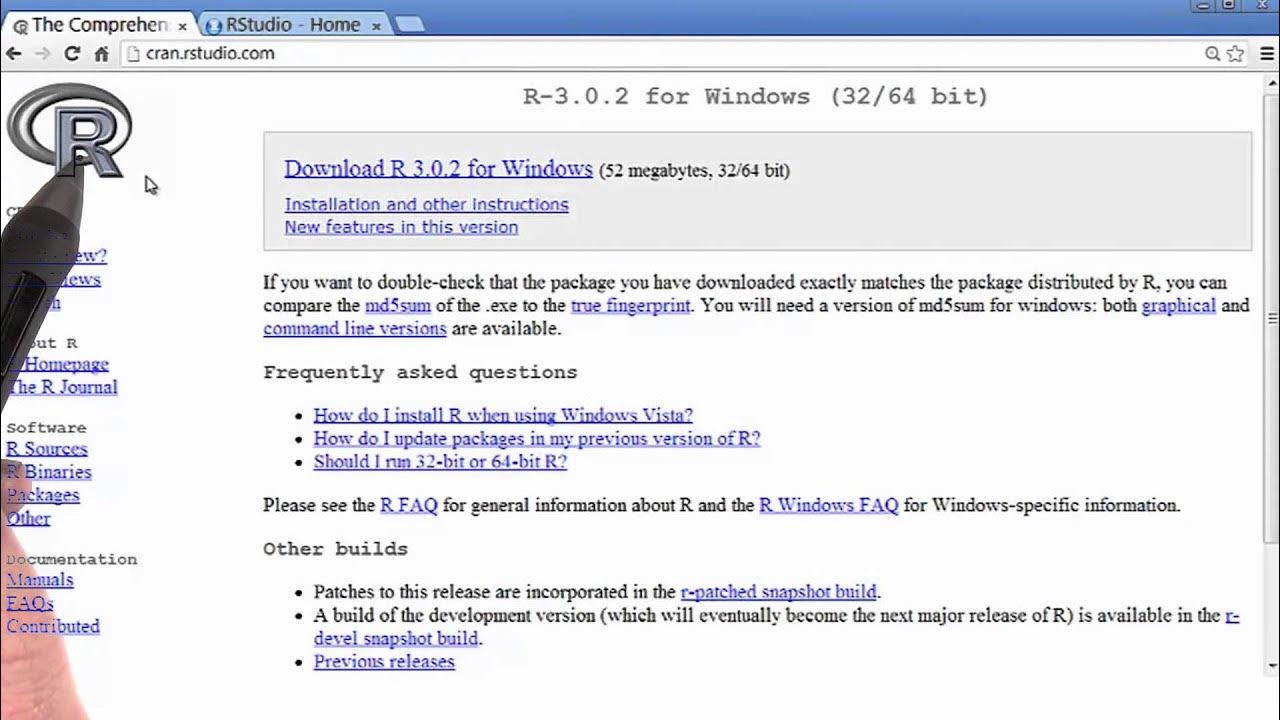 Install RStudio on Windows - Data Analysis with R - YouTube