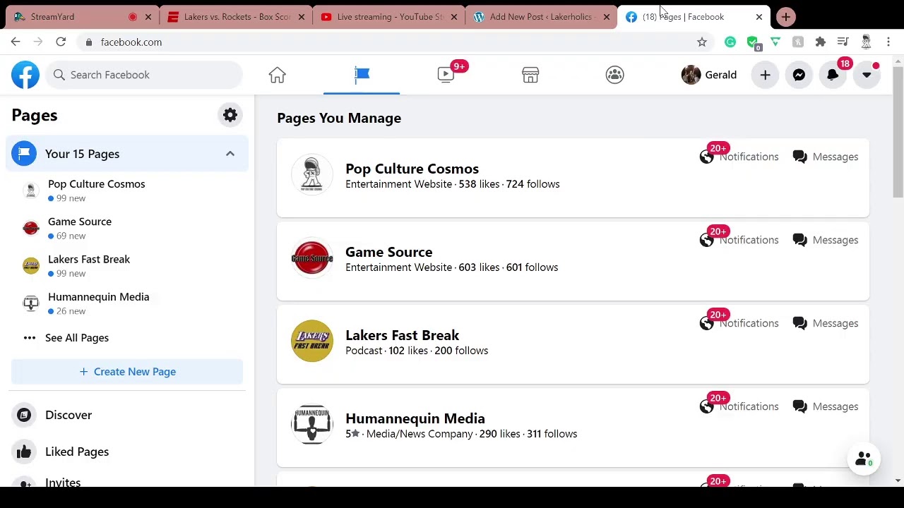 Lakers Fast Break- Lakers-Rockets Game Two Wrap Up Show! - YouTube