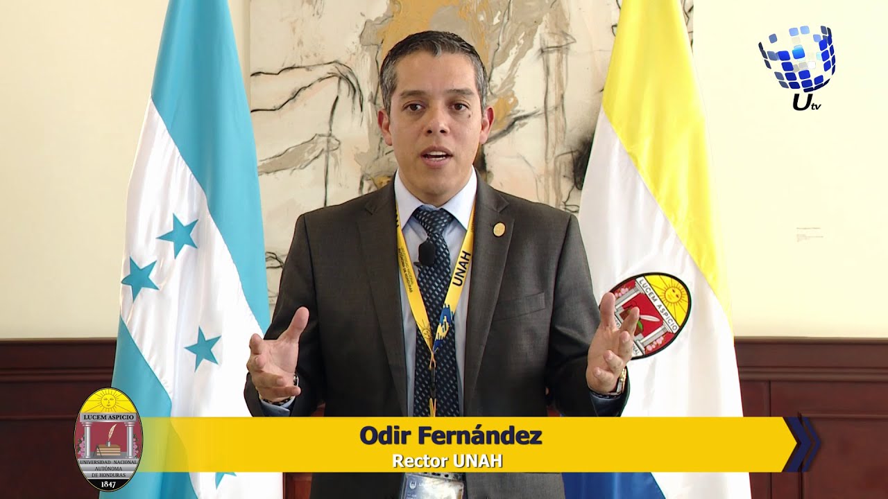 UTV | Mensaje de bienvenida del Rector Odir Fernández a los estudiantes ...