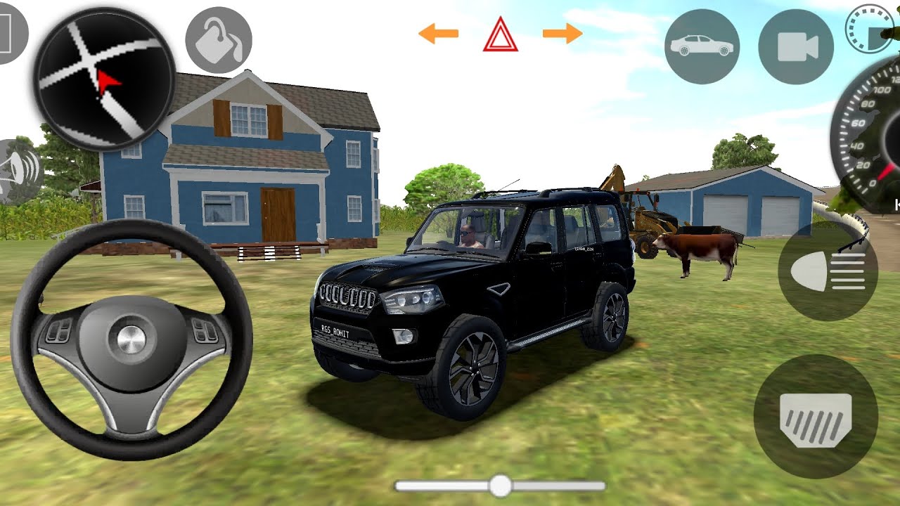 Dollar (Song) Modified MahindraBlack scoprio👿 || Indian Cars Simulator 3D || Android Gameplay ...