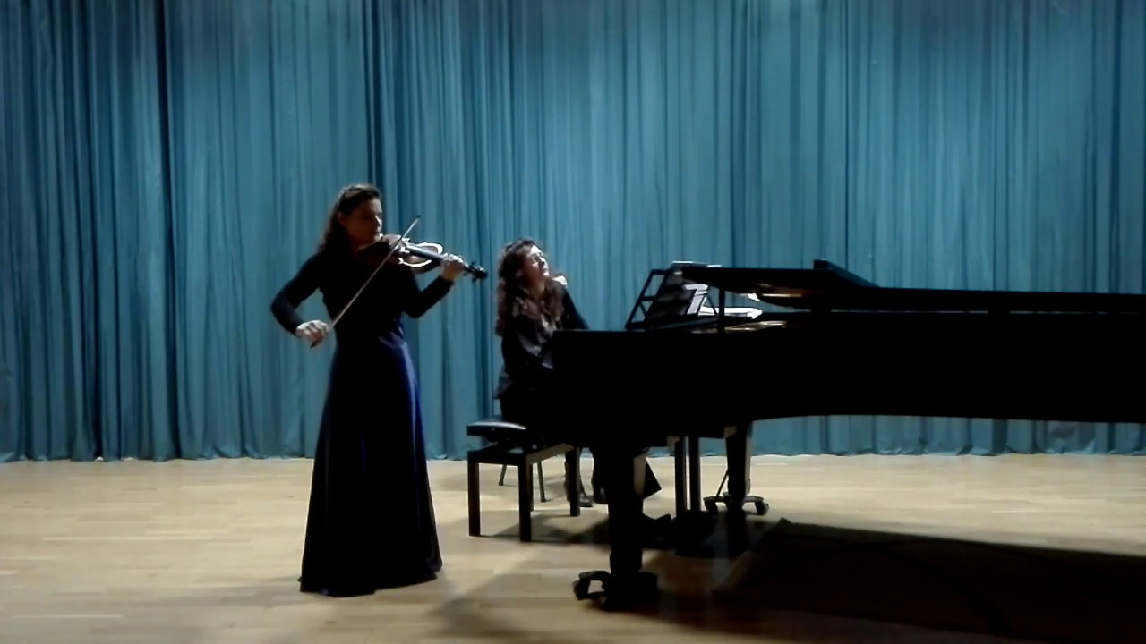 Franck Sonata Live Concert Performance (Vivien Hoffman - Violin and ...