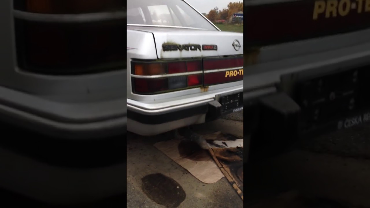 Opel Senator A2 2.3 Comprex Diesel - YouTube