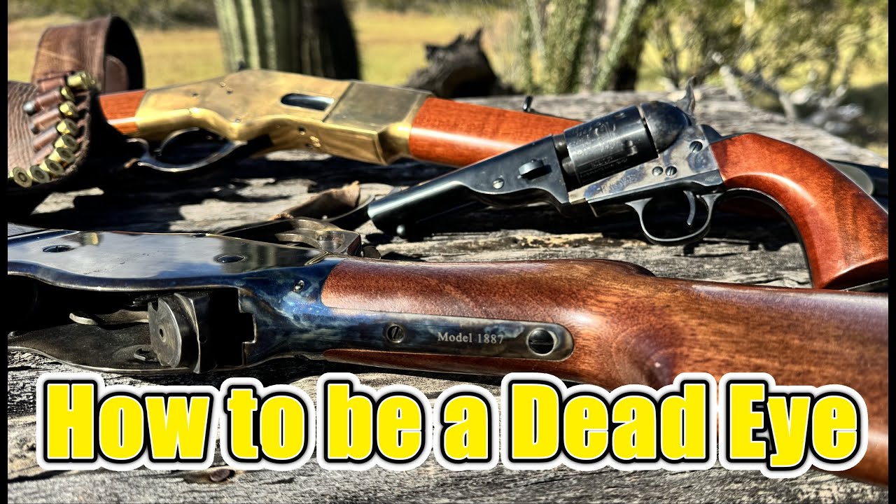 How To Be a Dead Eye - Cowboy Brutality Shooting - YouTube