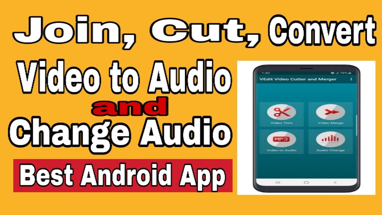 Best Video Editing App For Android (VEdit Video Cutter and Merger ...