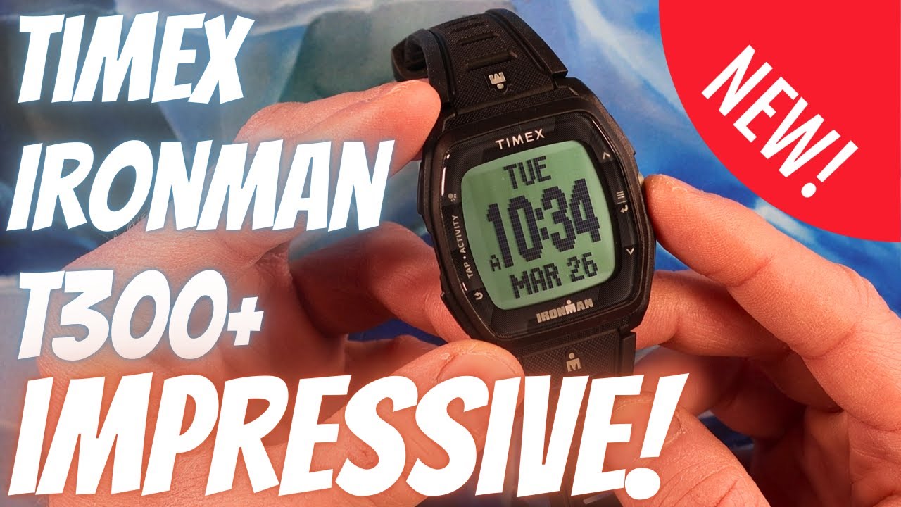 Timex Ironman T300+ Impressions and Features Overview - YouTube