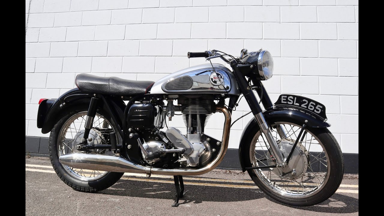 1960 Norton ES2 500cc Wide Line Featherbed Frame Model | For Sale - YouTube