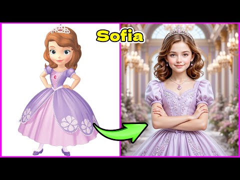 Sofia the First Real Life 👸 + Their Favorite Thing! Snacks, Drinks & More | Flash Quiz