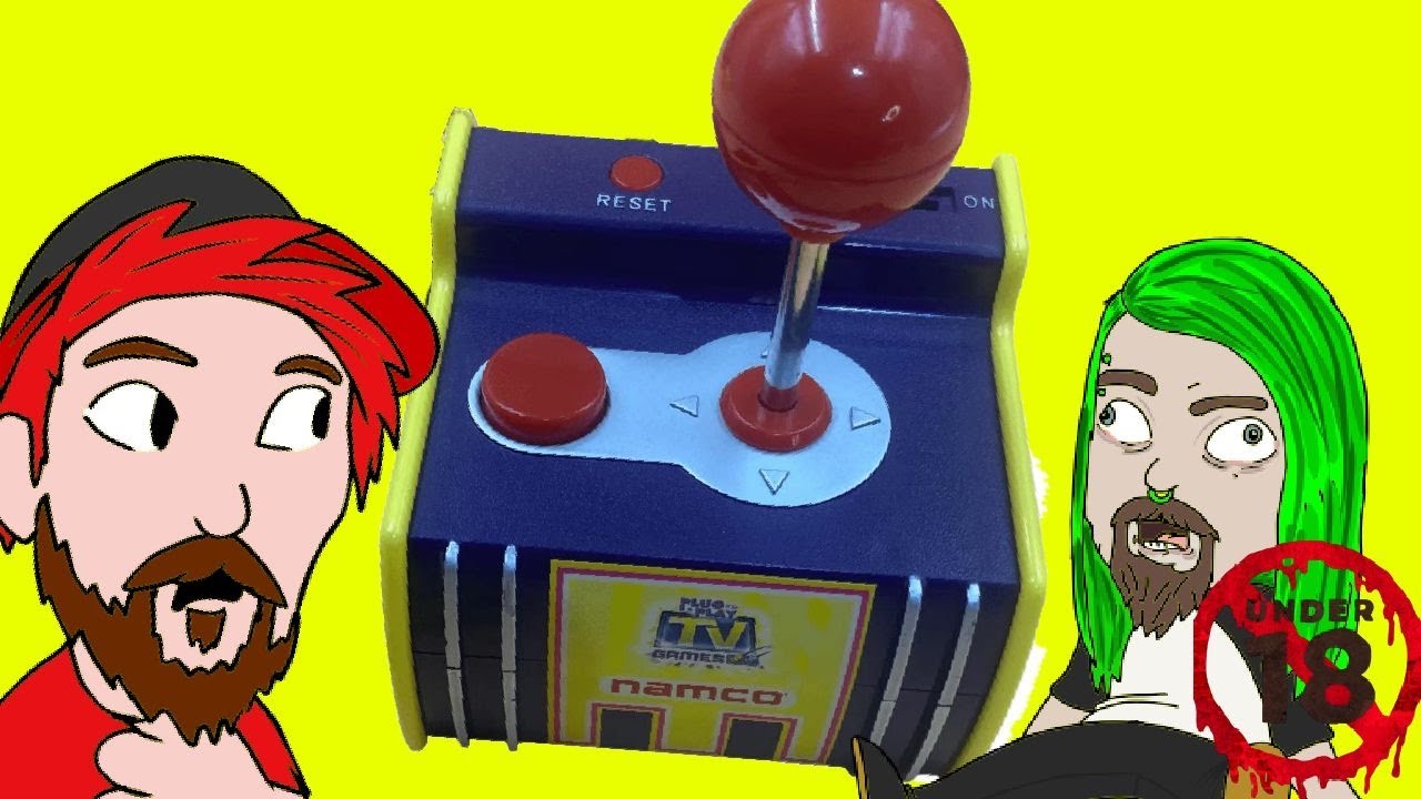 The NAMCO Plug and Play Console - DIG DUG & PAC-MAN - YouTube