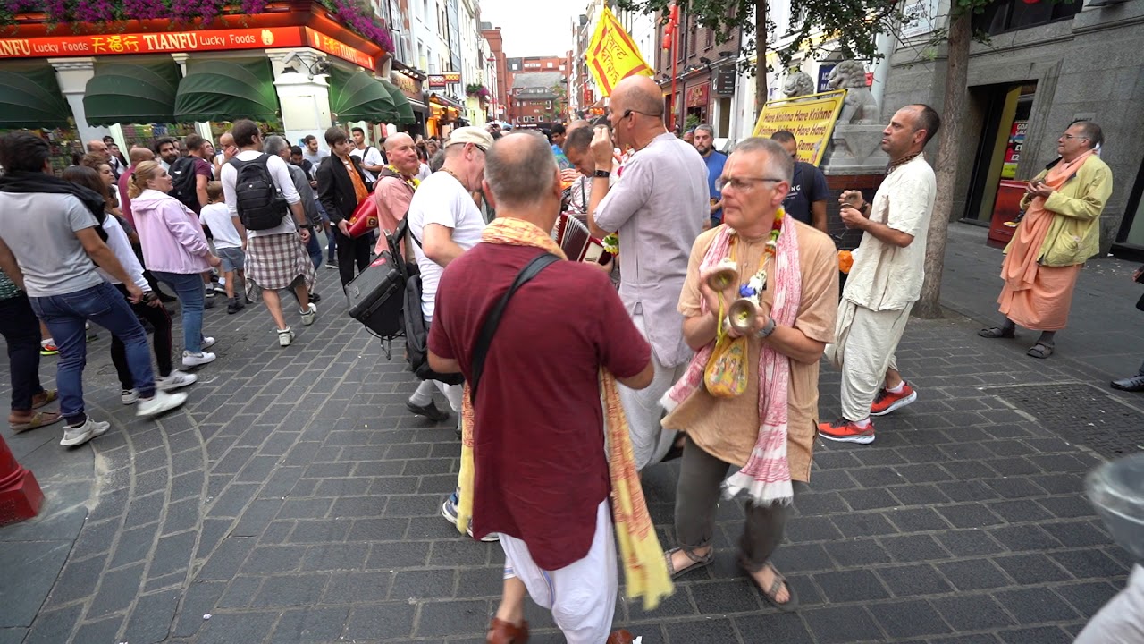 Hare Krishna Harinam in London on Saturday 3rd Aug, 2019 - YouTube
