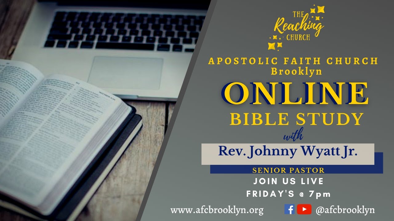 AFC Brooklyn Online Bible Study 11.5.2021 | It Only Takes One | The ...