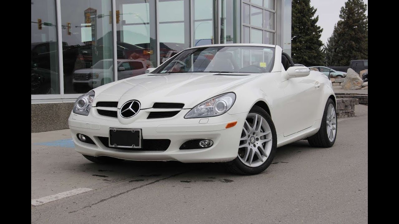 2008 Mercedes-Benz SLK350 For Sale @ Mercedes-Benz Kamloops - YouTube