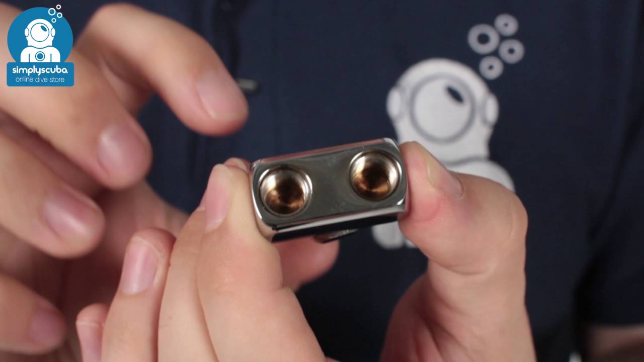 XS SCUBA LP Hose Splitter - www.simplyscuba.com - YouTube