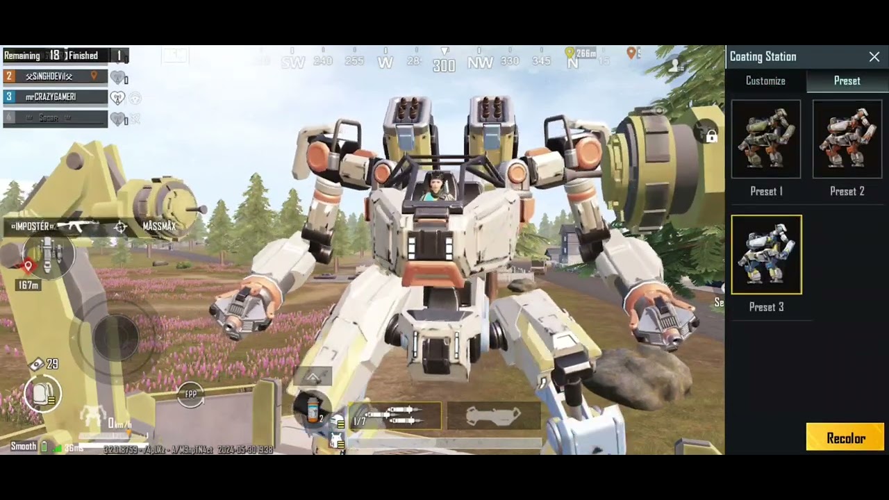 bgmi new update robot ki dunya gameplay video how to get robot in game ...