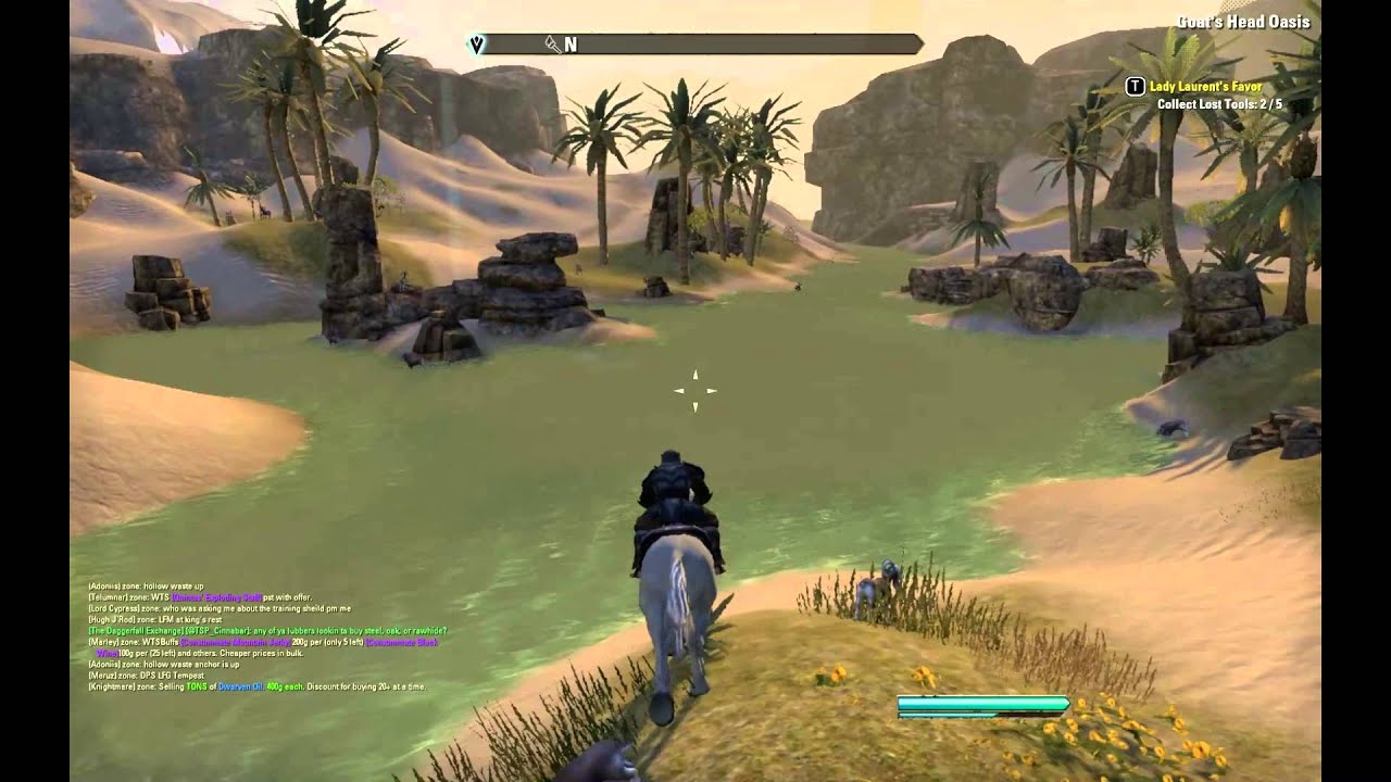 Elder Scrolls Online - Alik'r Desert - Divad's Chagrin Oasis Skyshard ...