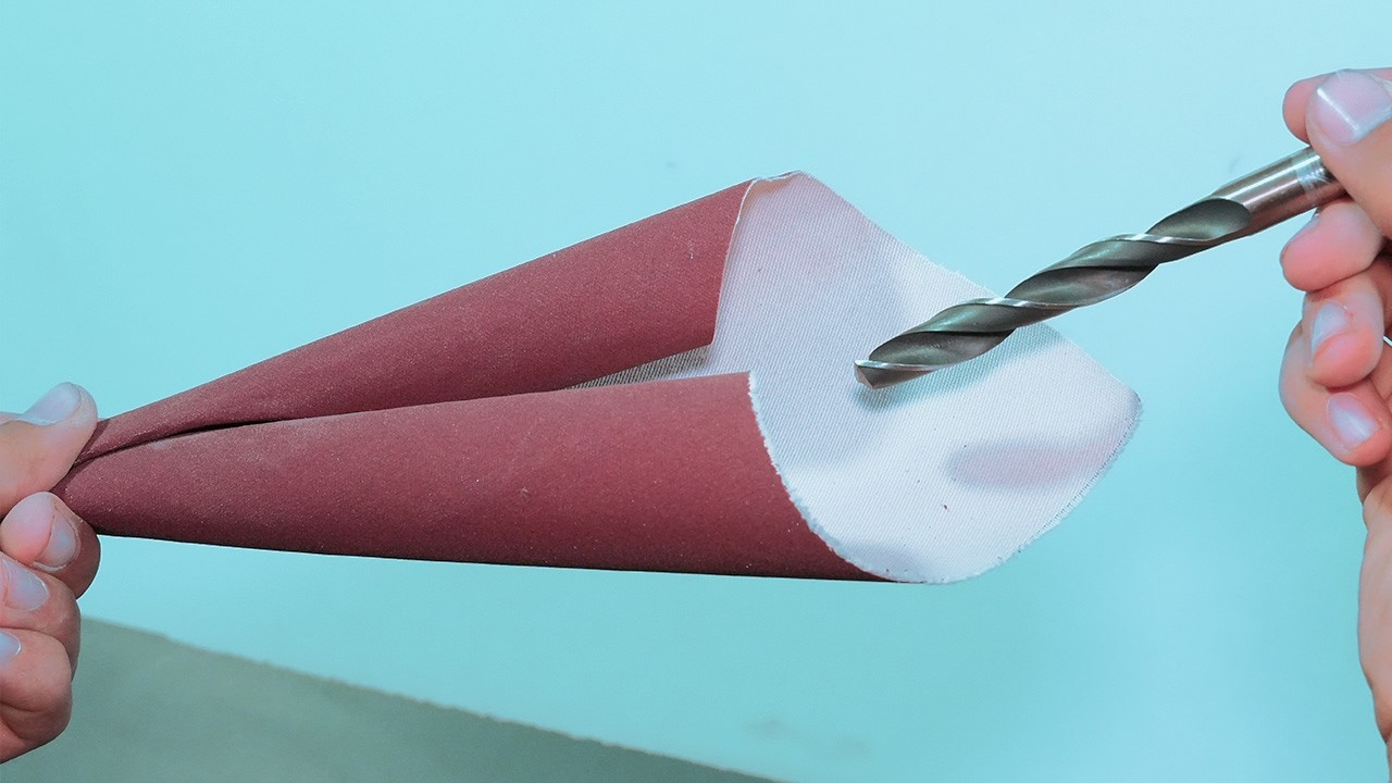 Sharp as a razor! Sharpen a drill in 2 minutes with this method - YouTube