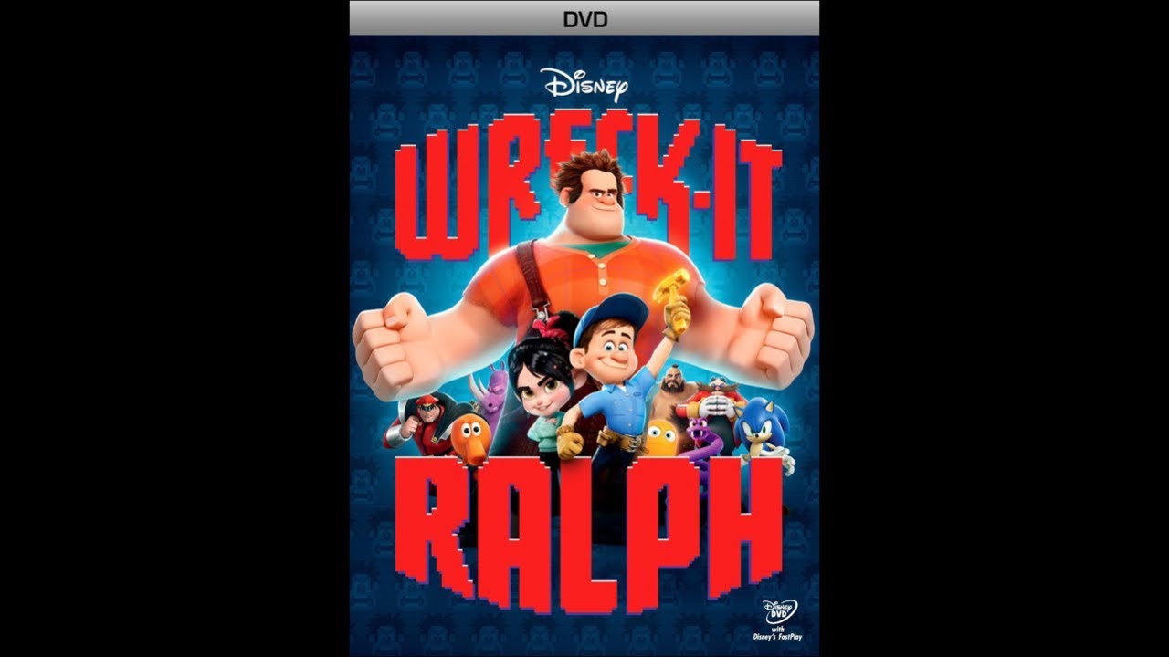 Wreck It Ralph Dvd Cover