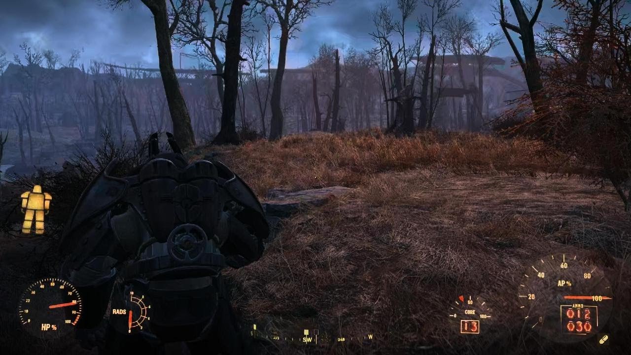 Fallout 4 Swimming on Land - YouTube