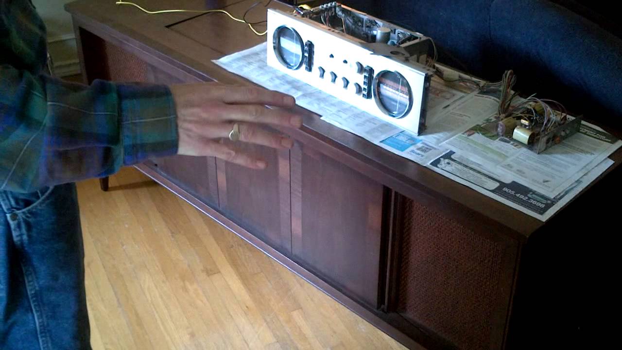 Electrohome Century Console Stereo Video #9 - First Full Test - YouTube
