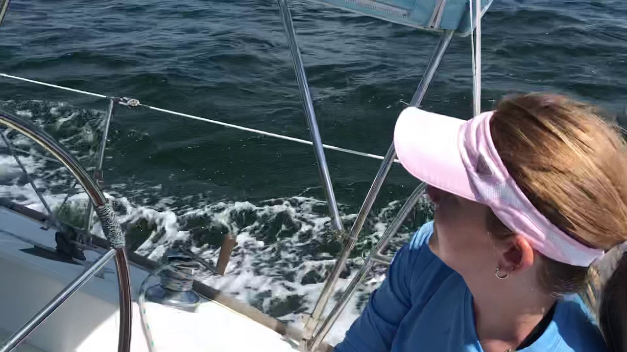 Cal 33-2 daysail to Anclote - YouTube