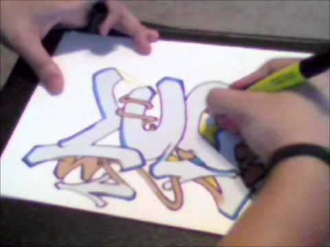 R3TR092 Graffiti Request #1 Name: LUCY - YouTube