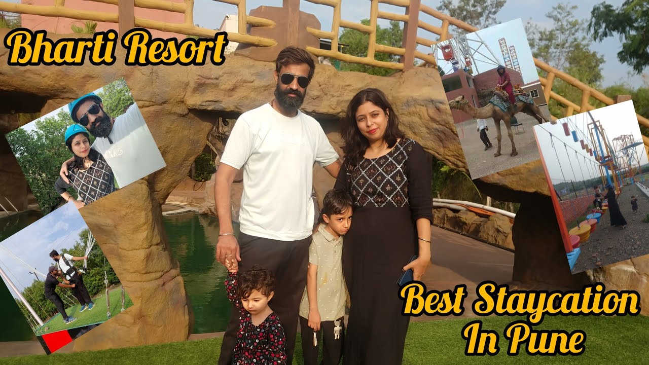 Escape from City Life 🏕️ | Bharti Resort Pune Staycation Vibes # ...
