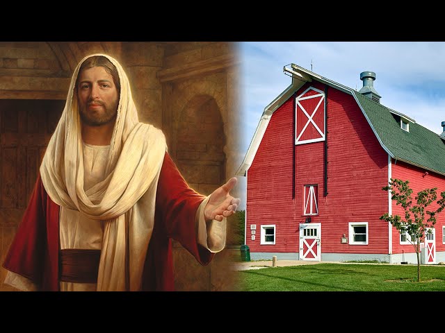 Jesus Kristus Barn Cowboy Praying Cross Jesus Christ Boot Hat Wall Art