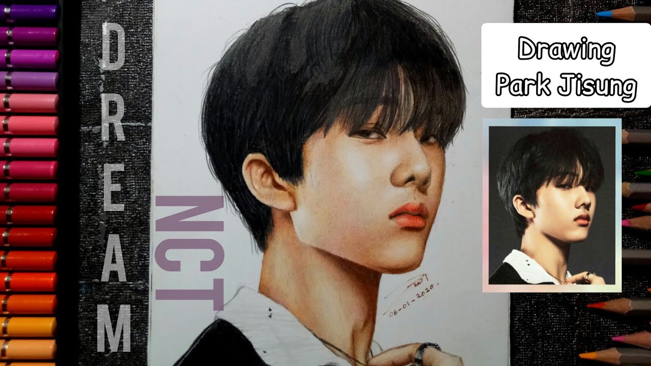 [NCT] Drawing Jisung NCT || Menggambar Jisung NCT - Speed Drawing - YouTube