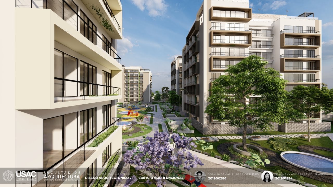 Edificios multifuncionales para vivienda "INMAX" | USAC | DA7 - YouTube