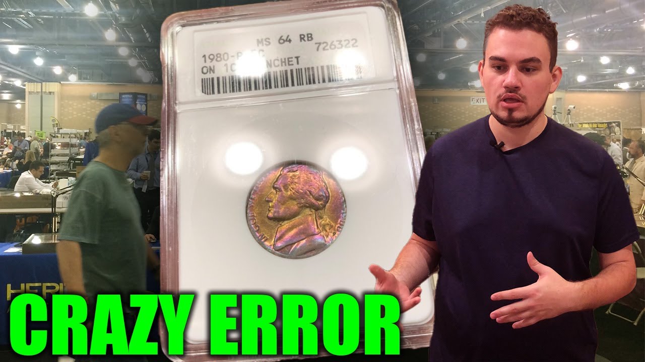 We Found A CRAZY TONED Error Coin at this Texas Coin Show! - YouTube