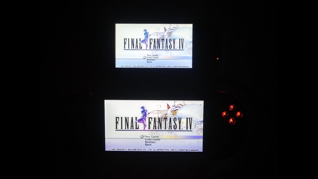 FFIV - PSP VS PPSSPP!!! - YouTube