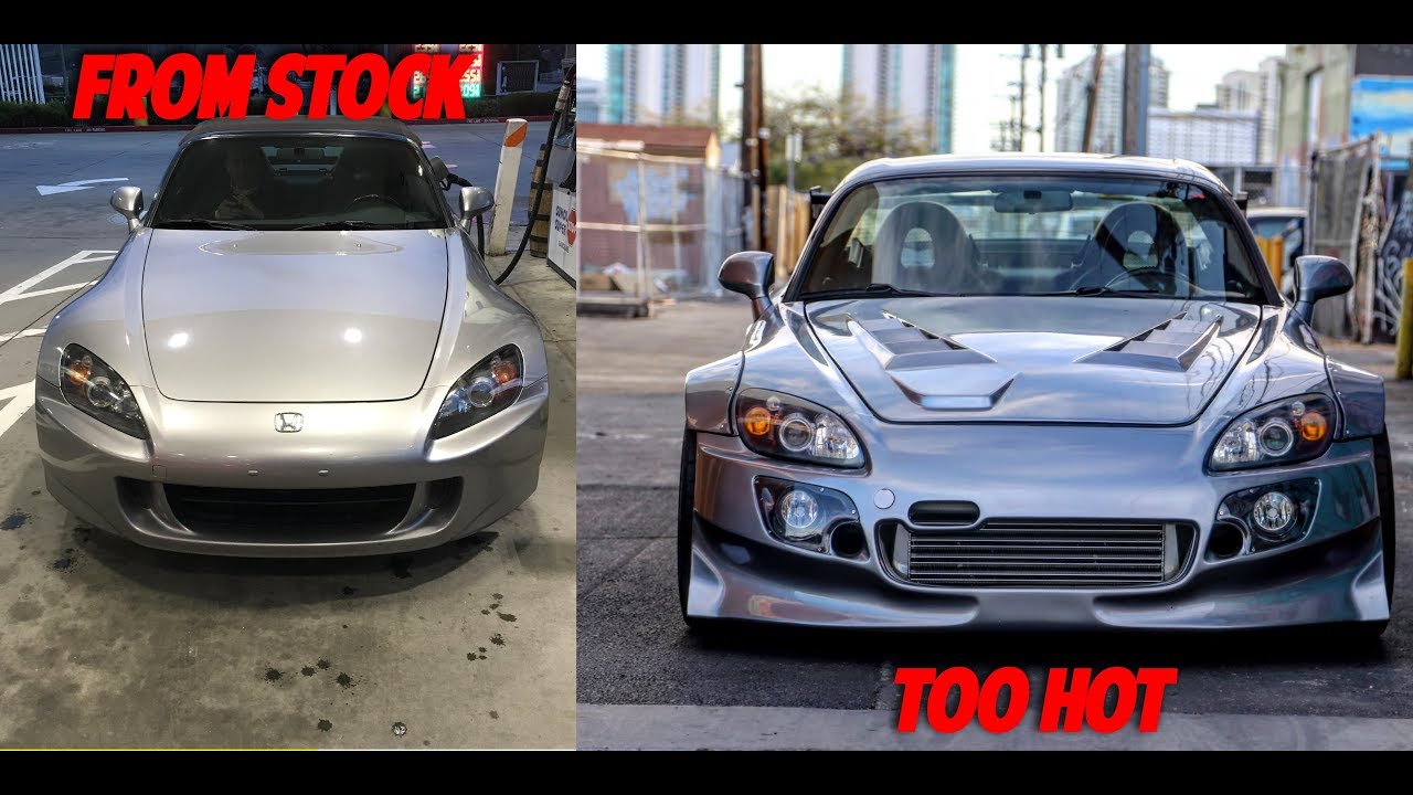 BUILDING MY S2000 IN 10 MINUTES *FULL TRANSFORMATION* - YouTube