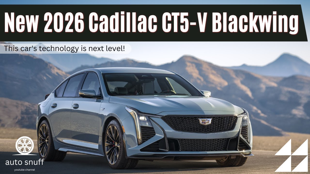 New 2026 Cadillac CT5-V Blackwing Review, Redesign, Engine and Release ...