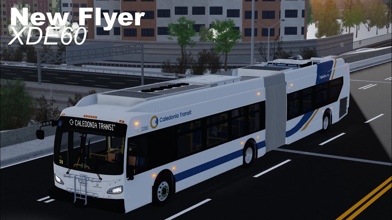 [Preview] VAMOS Transit Simulator's 2022 New Flyer XDE60 - YouTube