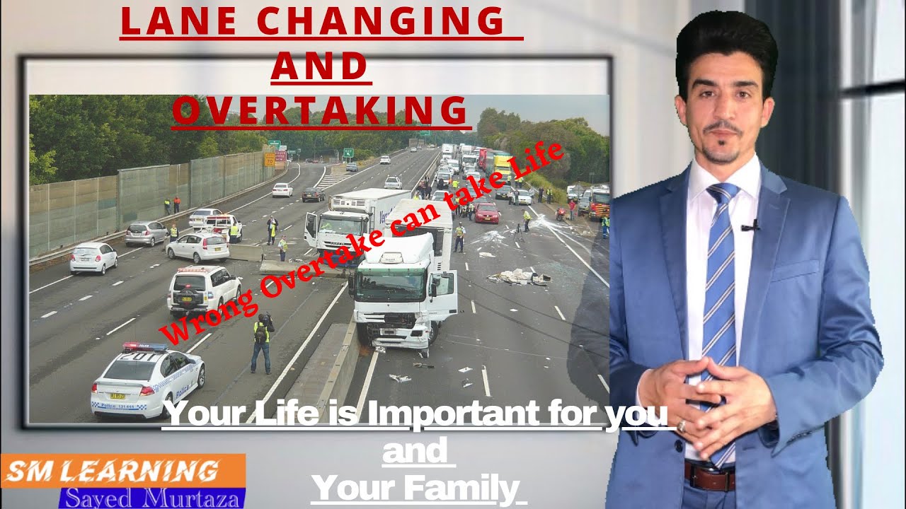 HOW TO CHANGE LANE SAFELY WHILE DRIVING | OVERTAKING WHILE DRIVING ...