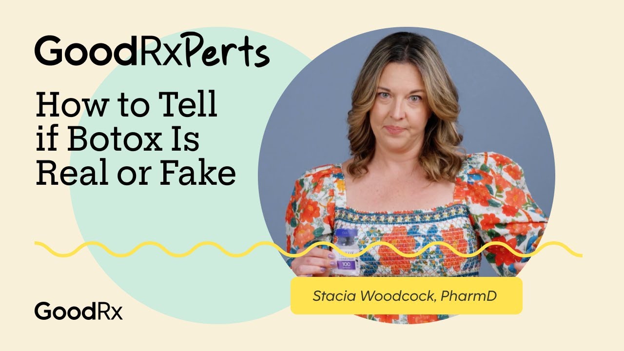 Botox: How to Tell if It's Real or Fake | GoodRx - YouTube