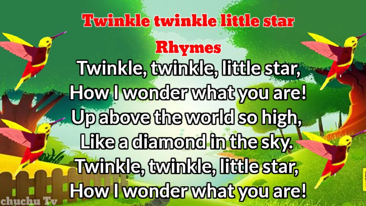 Nursery rhymes for preschool || twinkle twinkle little star rhymes ...