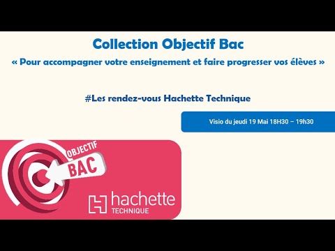 Les rencontres Hachette Technique- Collection Objectif Bac STMG - YouTube
