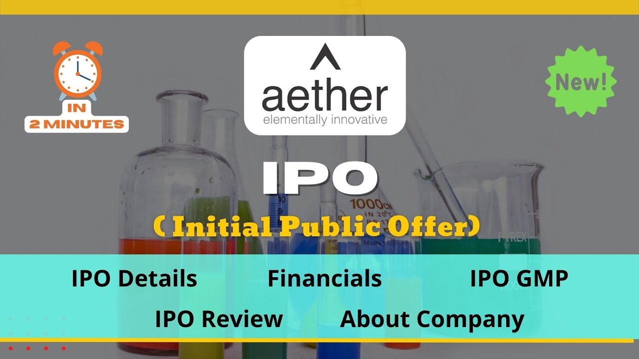 Aether IPO Latest Update | Aether Industries IPO GMP | Aether ...