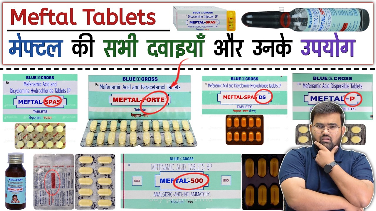 Meftal Tablet | Medicine List | Meftal P | Meftal Spas | Painkiller ...