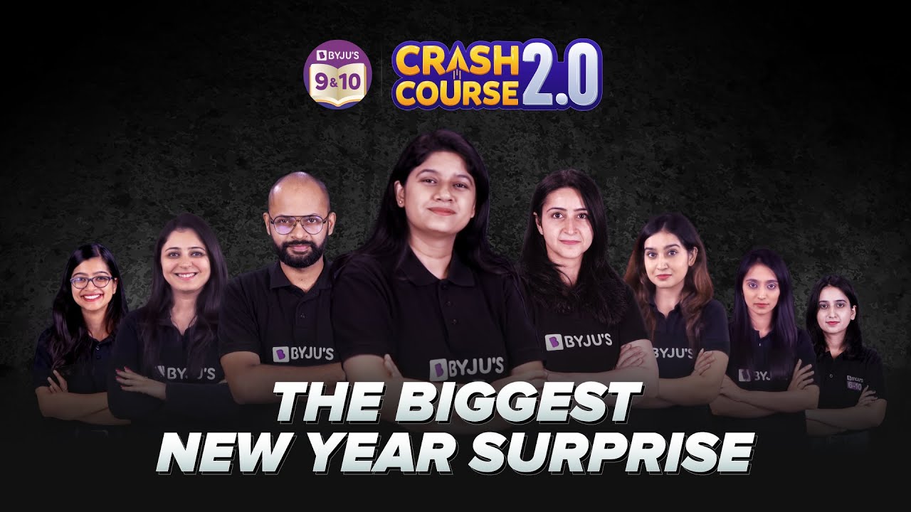 Launching CRASH COURSE 2.0 🎯 The Biggest FREE YouTube Series for Class ...