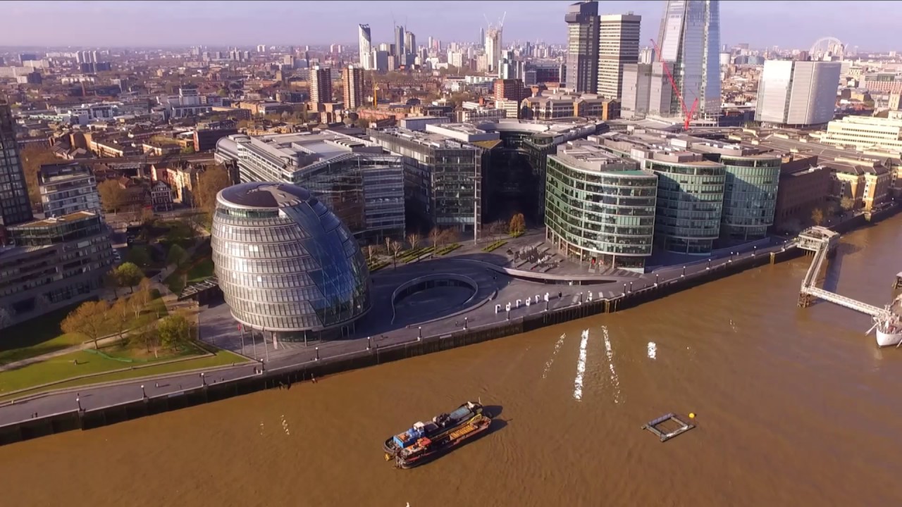 London drone footage 2017 - YouTube