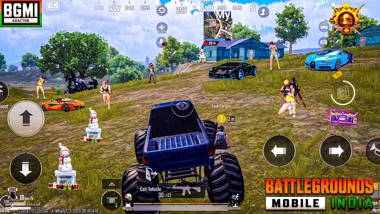 25 killl gameplay in bgmi last video fusion mode and my target in 1k ...