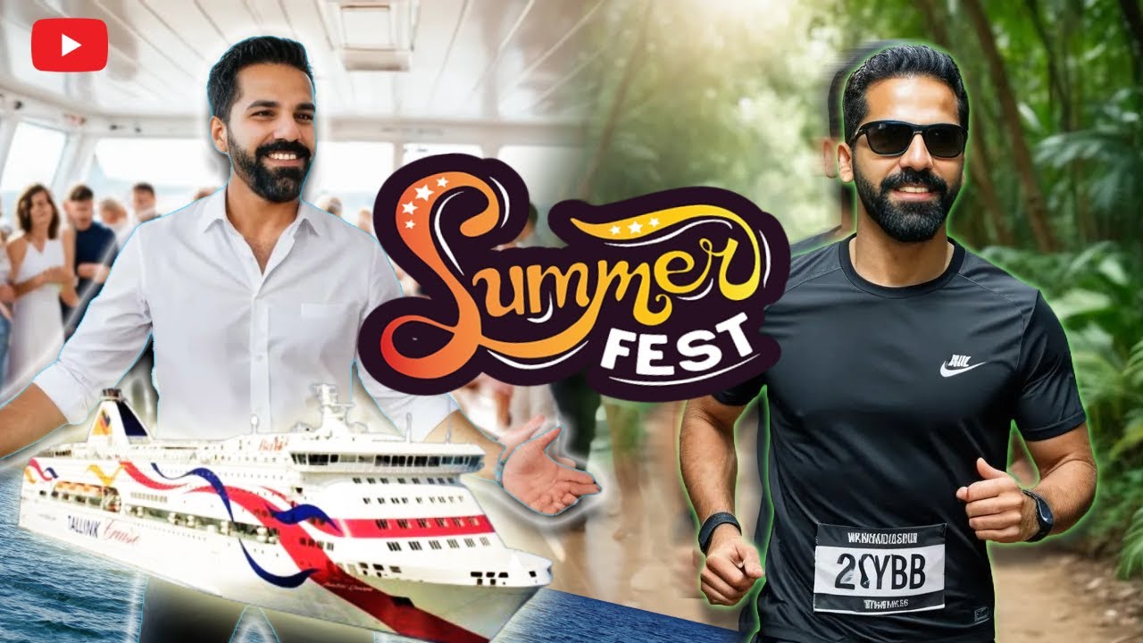 Summer Summit Adventures 3000+ people on a remote island - PART 1 #estonia #summer - YouTube