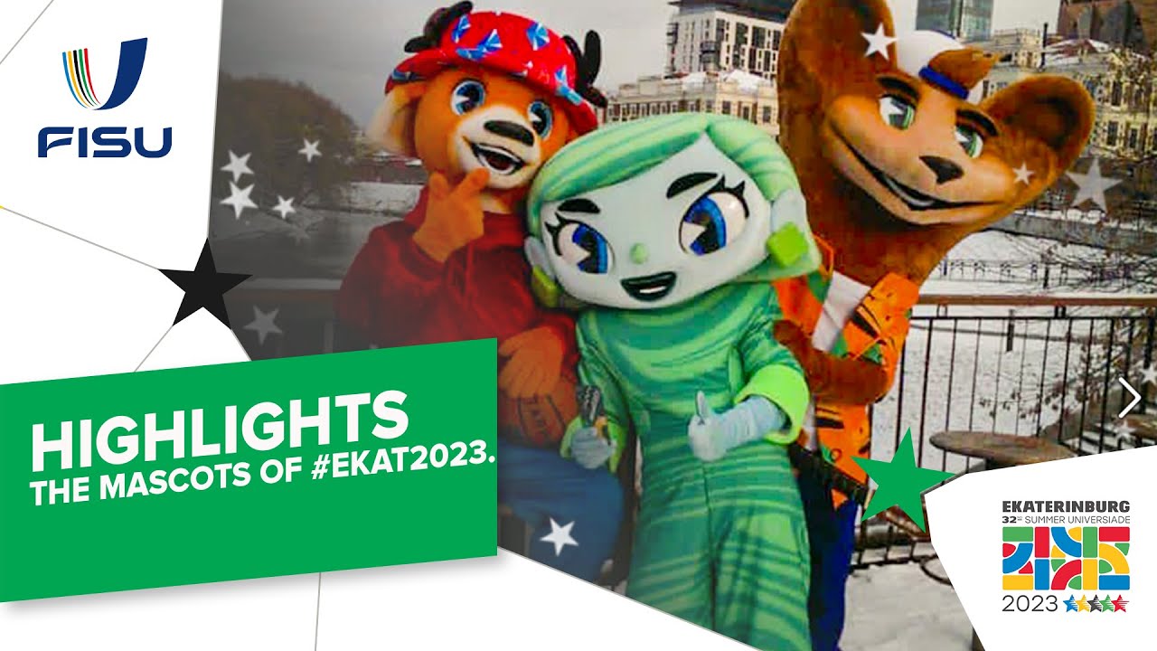 The Mascots of #Ekat2023 - YouTube