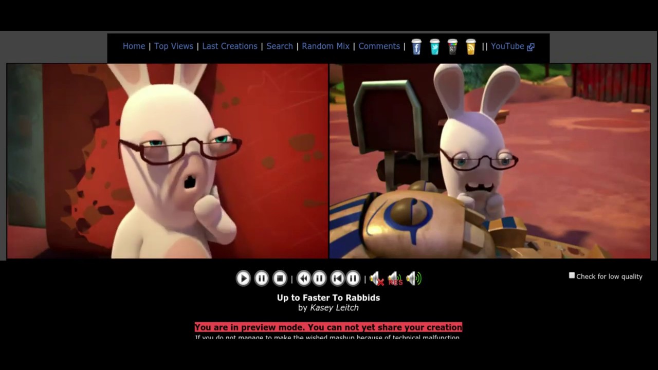Rabbids Random Maze Again - YouTube