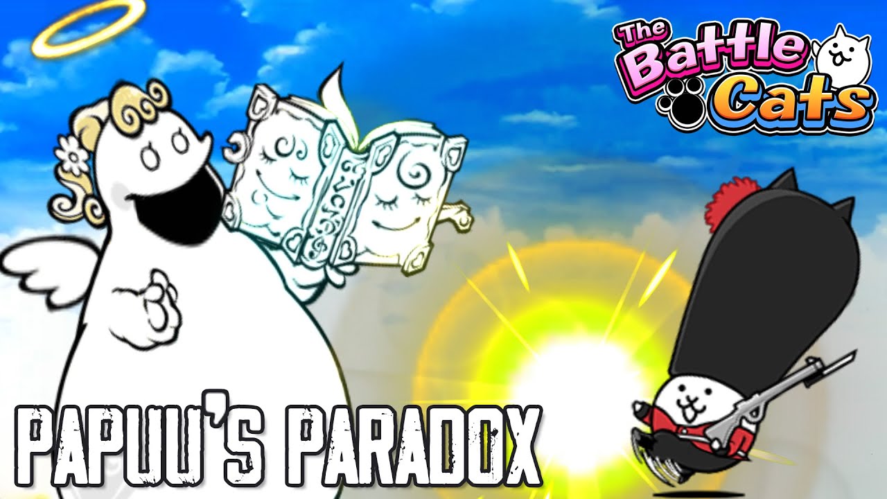 The Battle Cats - Defeating Papuu's Paradox To Unlock Royal Guard Cat ...